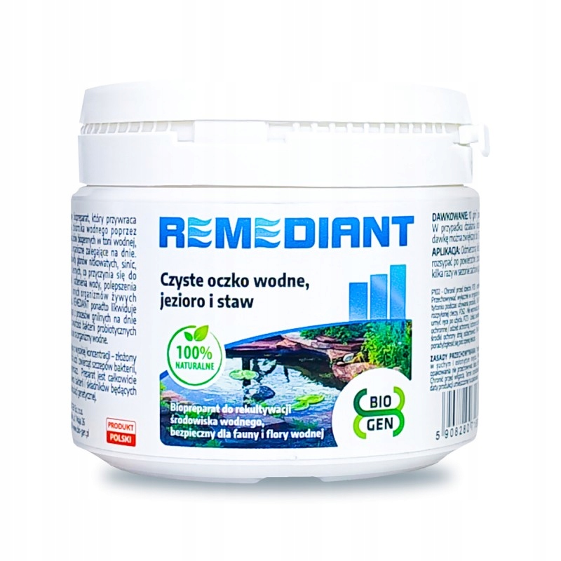 Přípravek pro rekultivaci vody Bio-Gen remediant 500 g, (5908280716817 ...
