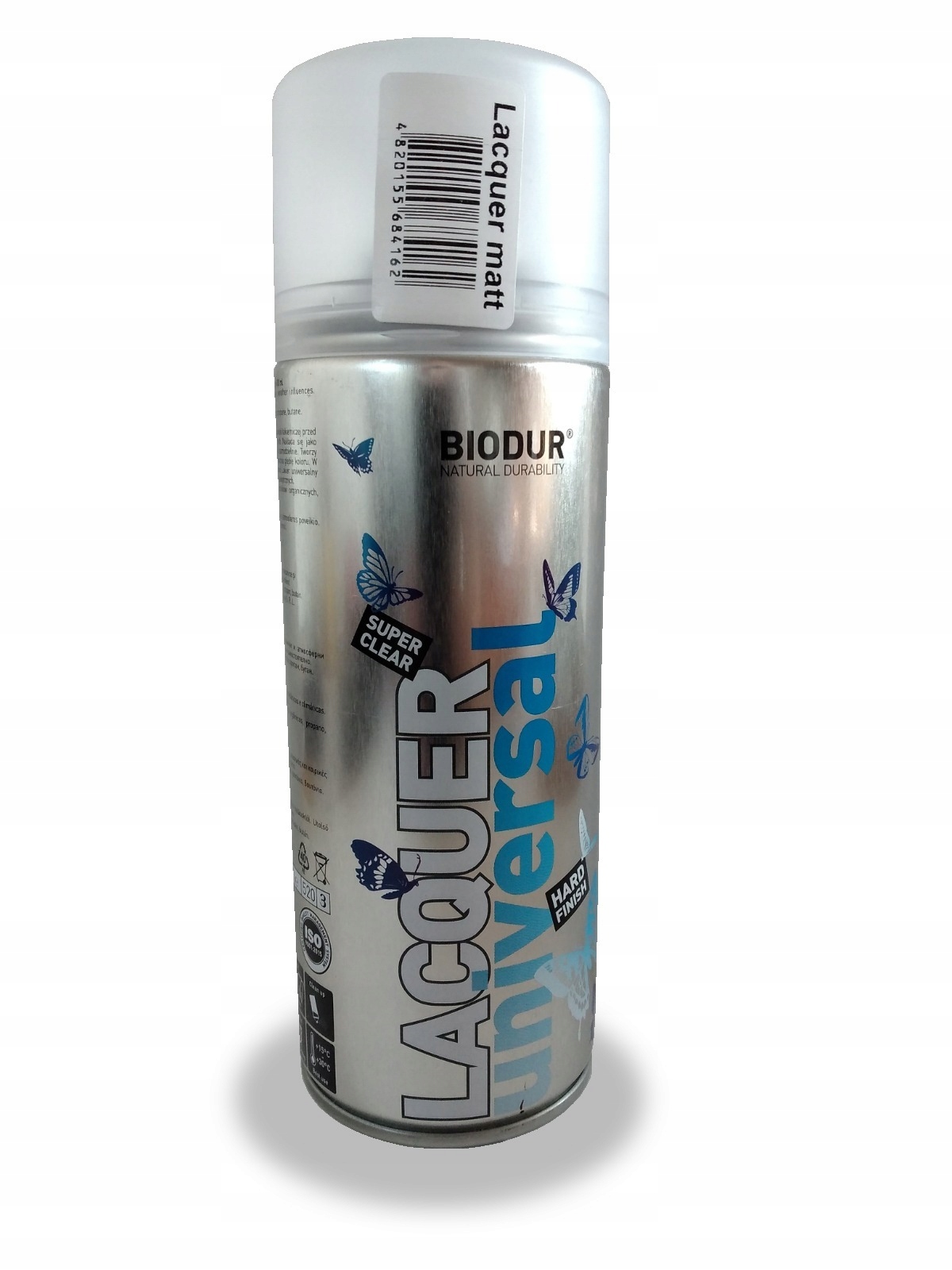 BIODUR LAKIER BEZBARWNY MATOWY SPRAY 400ML (4820155684162) • Cena ...