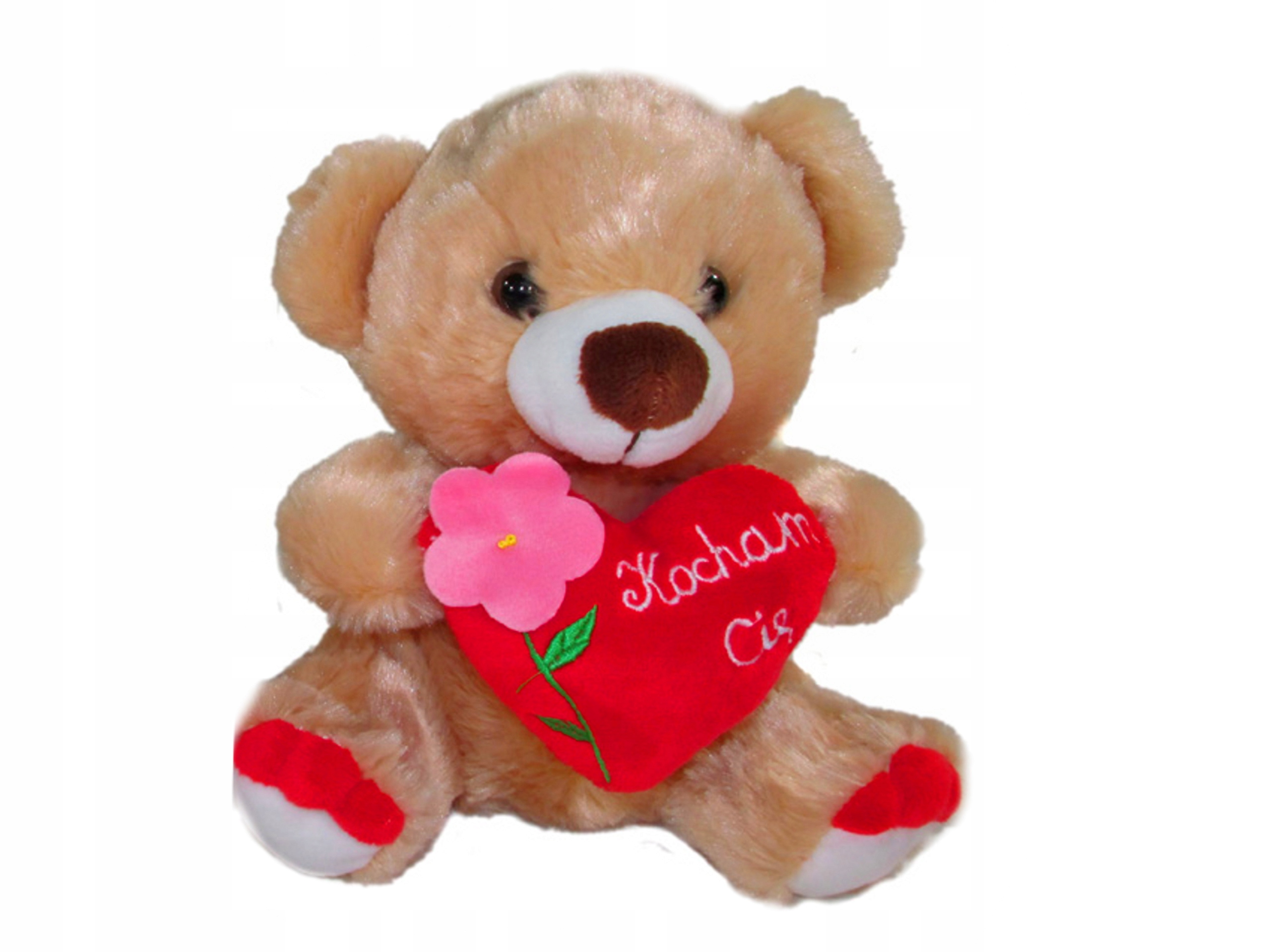 MIŚ z sercem MASKOTKA pluszak dla DZIEWCZYNY misiu 12883373022 - Allegro.pl