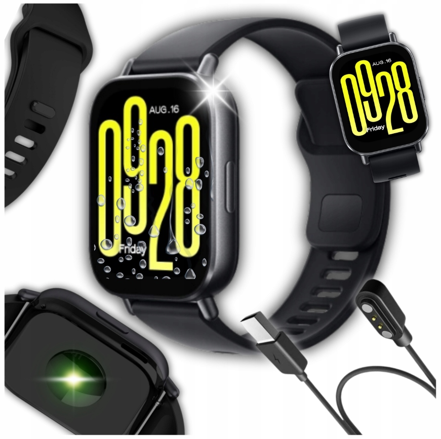 Smartwatch Xiaomi Redmi Watch 5 Active czarny - Sklep, Opinie, Cena w Allegro