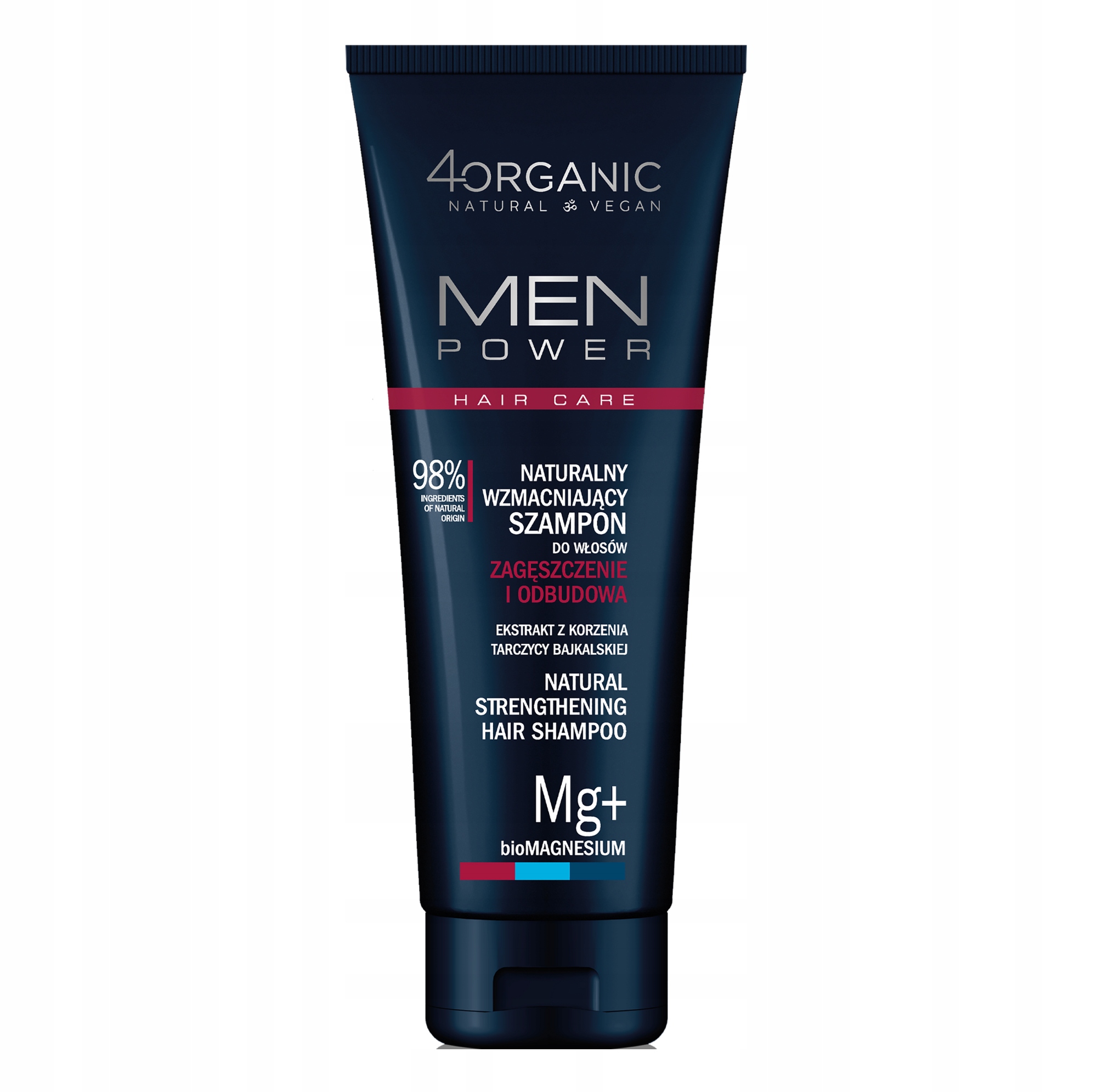 4ORGANIC MEN POWER SZAMPON WZMACNIAJĄCY WYPADANIU (5904181931199) • Cena, Opinie • Szampony ...