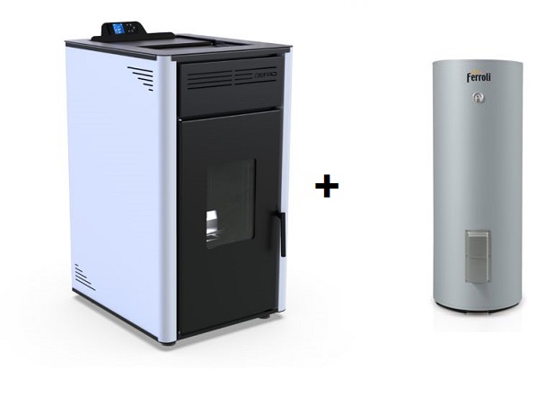 Defro Piec c.o.cwu na pelet pellet z płaszczem 8kW • Cena, Opinie ...