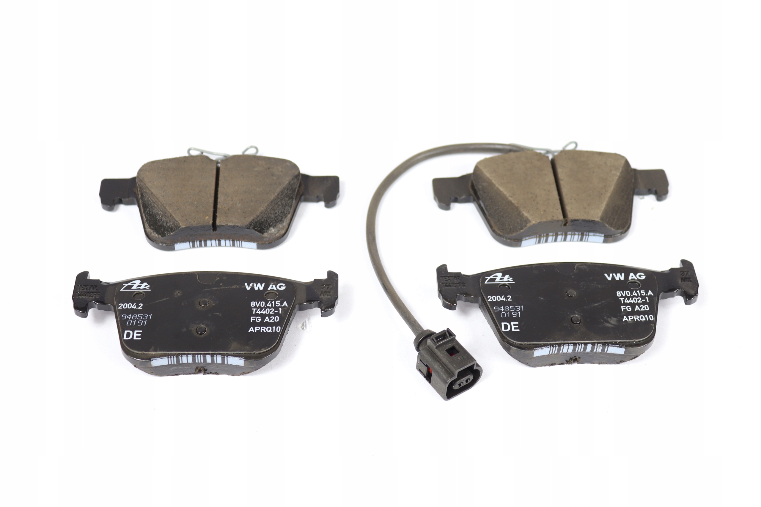 ZESTAW KLOCKÓW HAMULCOWYCH TYŁ AUDI RS3 RSQ3 TTRS 8V0 698 451 G za 689 ...