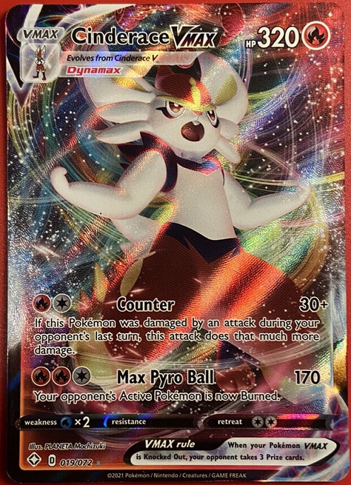 Cinderace Vmax - Niska cena na Allegro