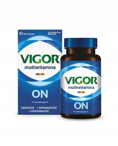 Vigor Multiwitamina On dla mężczyzn 60 tabletek (5903031284034) • Cena ...