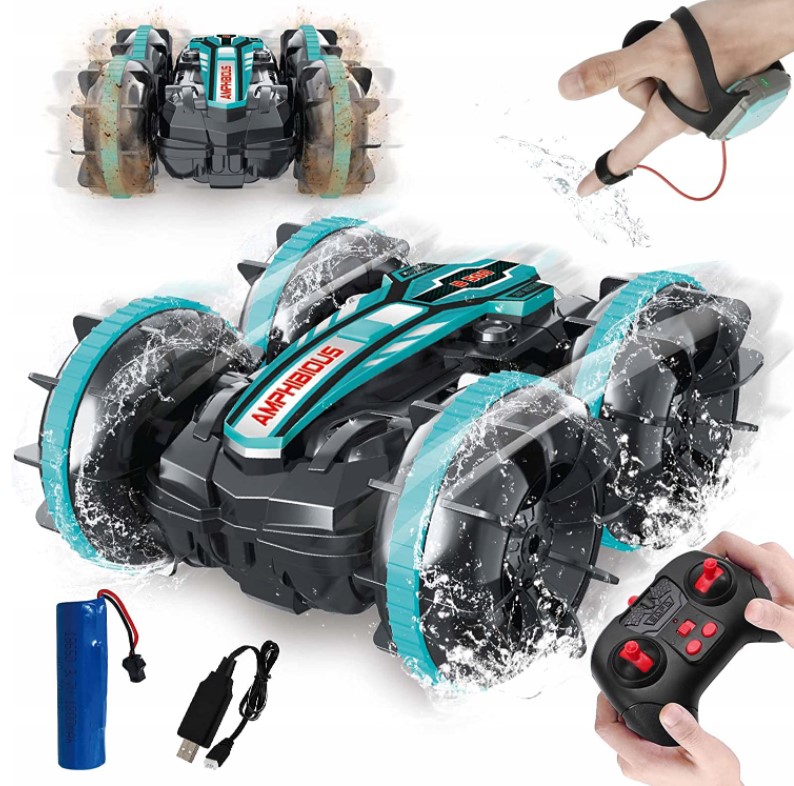 AMFIBIA SAMOCHÓD STEROWANY RĘKĄ GESTAMI+PILOT-AUTO 12705922431 - Allegro.pl