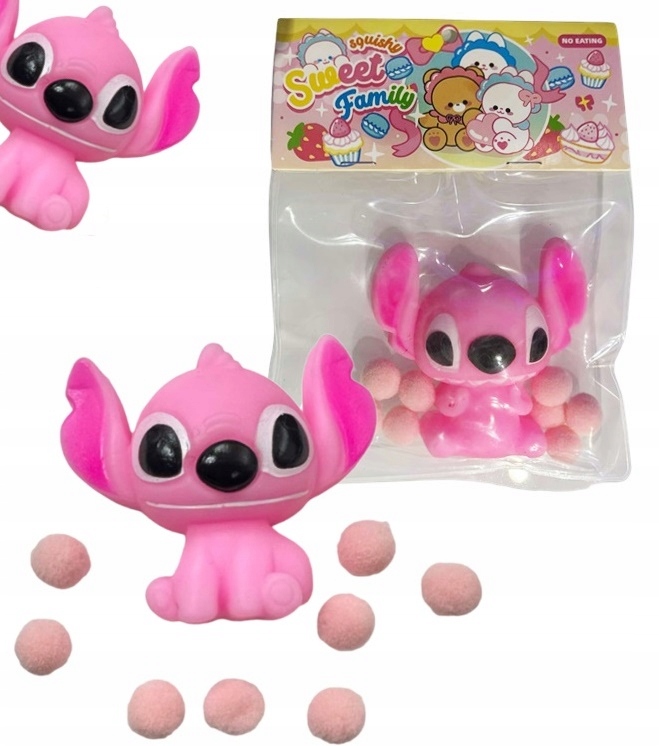 GNIOTEK ANTYSTRESOWY SQUISHY STITCH ZABAWKA STICH (5904972126322 ...