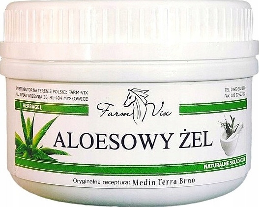 FARM-VIX ALOESOWY ŻEL 350ml PODRAŻNIENIA OPARZENIA (8594015703534 ...