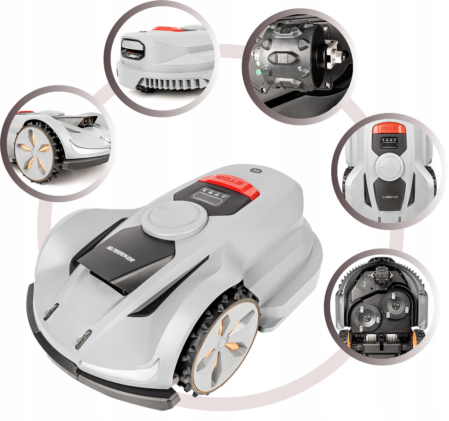 ROBOT KOSZĄCY CEDRUS SUNSEEKER Elite X7 PLUS RTK bez kabli 6000m2 ...