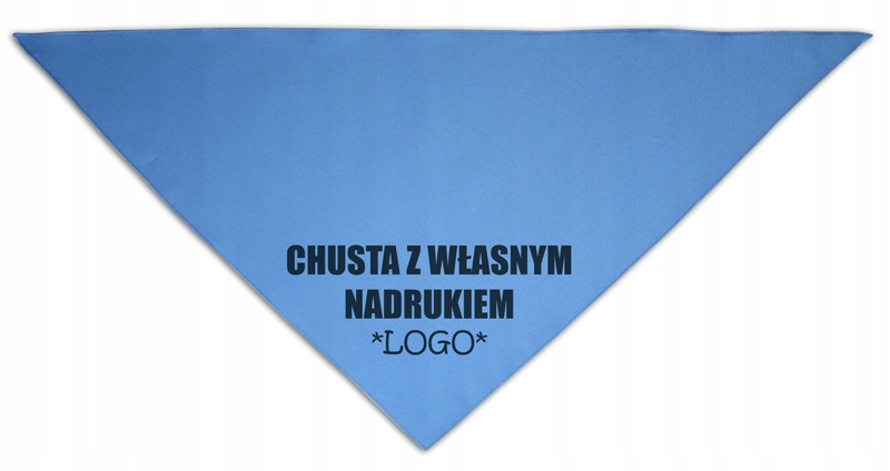 Chusta z Nadrukiem Własnym - Niska cena na Allegro.pl