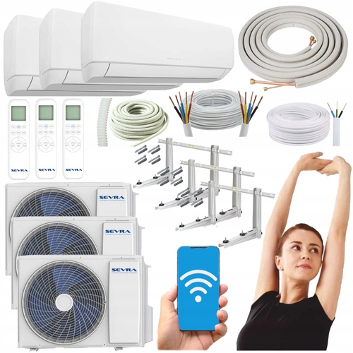 ZESTAW DO MONTAŻU KLIMATYZACJI O MOCY DO 3,6 KW KOMPLET RUR I PRZEWODÓW 3MB • Cena, Opinie ...