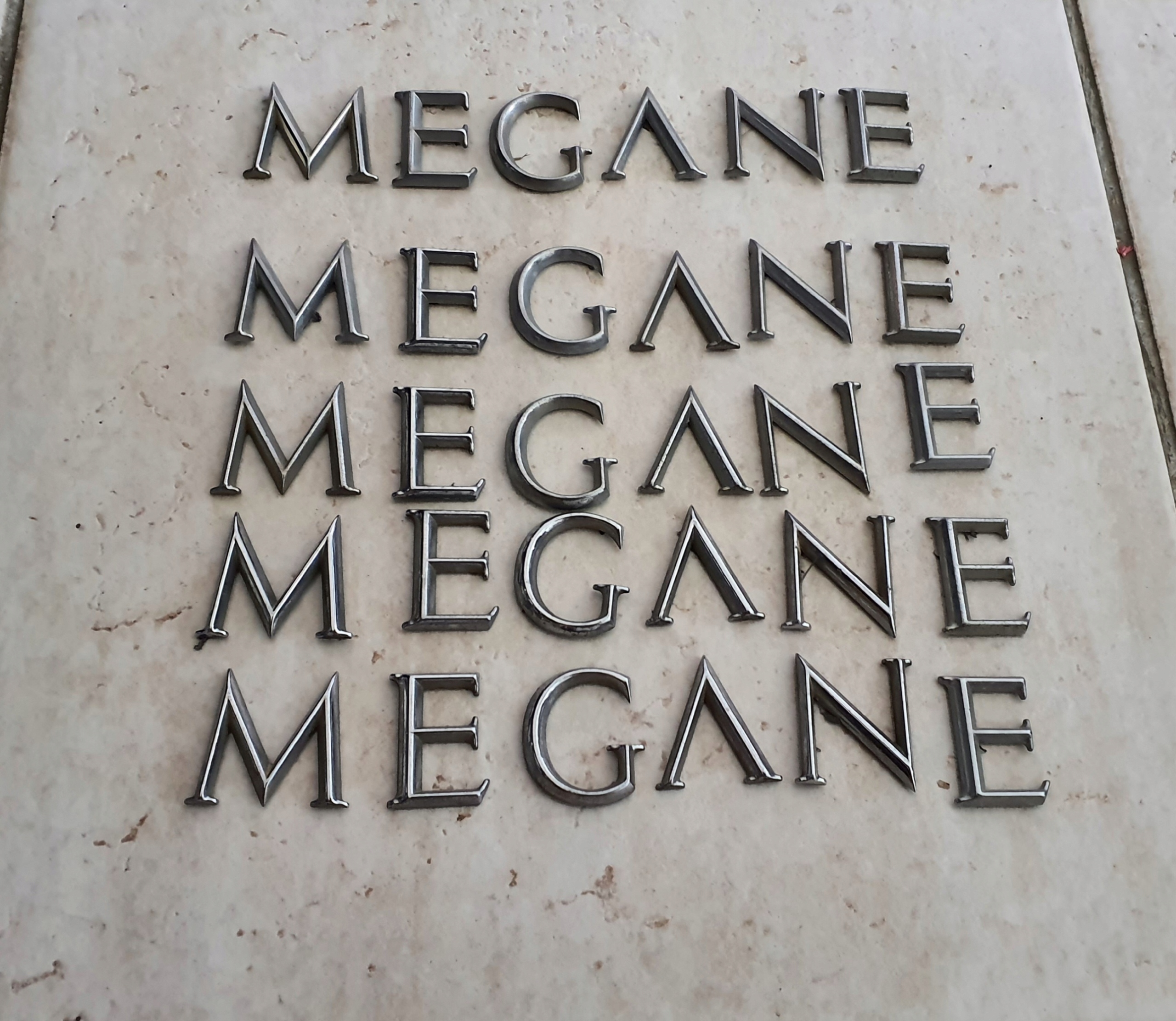 Renault Megane 2 II emblemat tylnej klapy napis • Cena, Opinie - Allegro