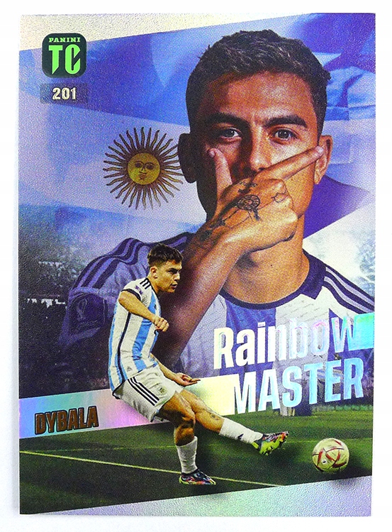 Karty TOP CLASS 2023 RAINBOW MASTER RM Dybala 201 • Cena, Opinie - Allegro