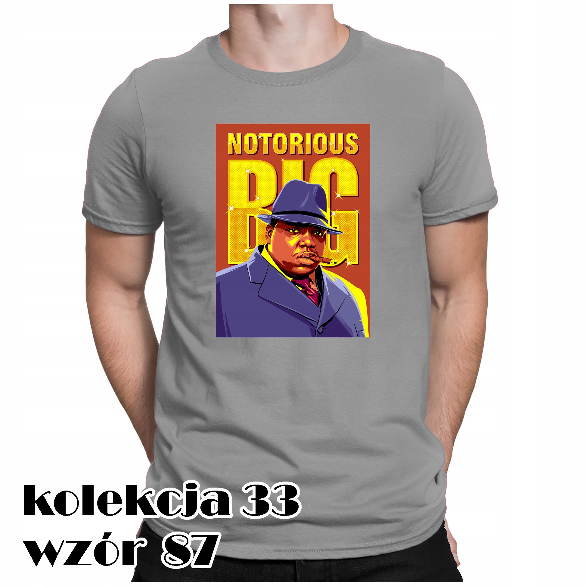 FÉRFI PÓLÓ RAP RAPER NOTORIOUS BIG THE BIGGIE B.I.G HIP HOP M ...
