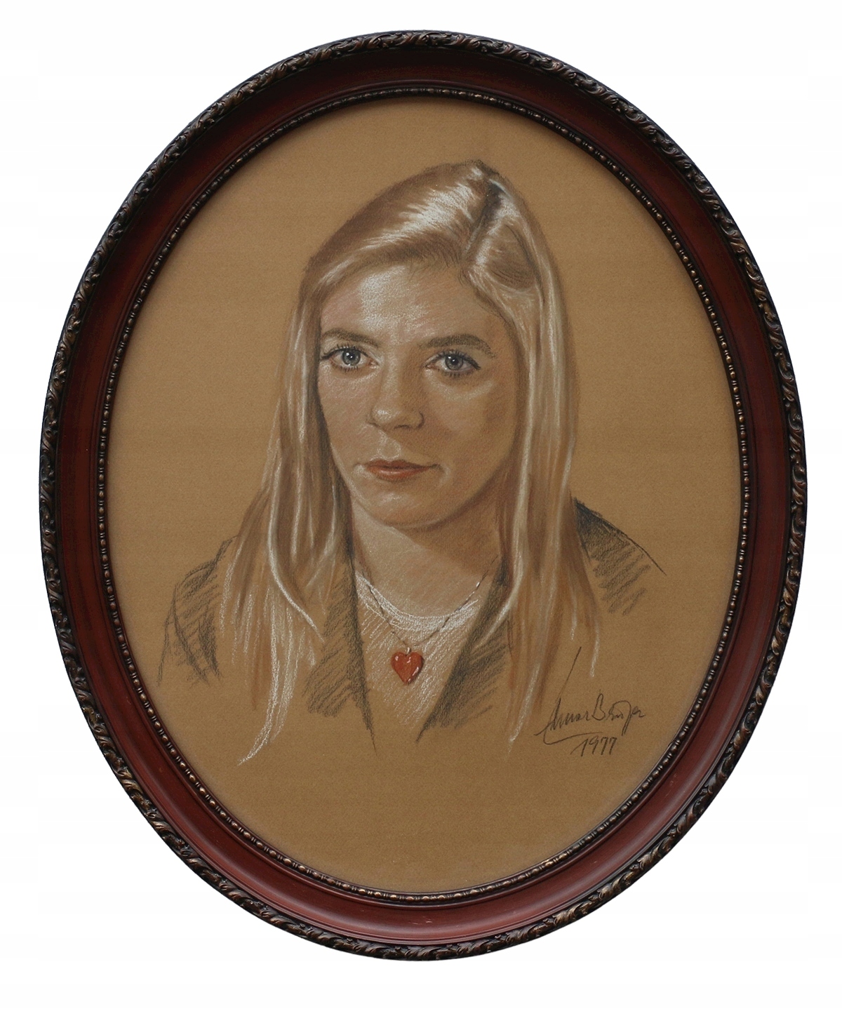 Portret Kobiety Rysunek Obraz - ﻿﻿Rysunek - Allegro.pl