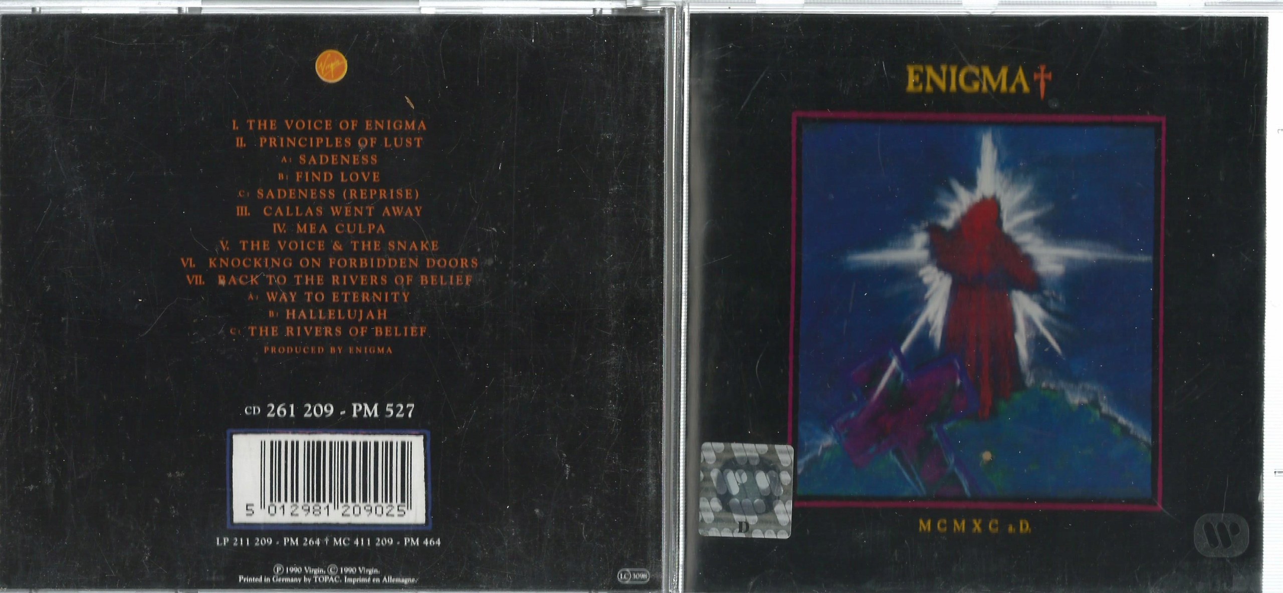 Płyta CD Enigma - MCMXC a.D. I Wydanie ...