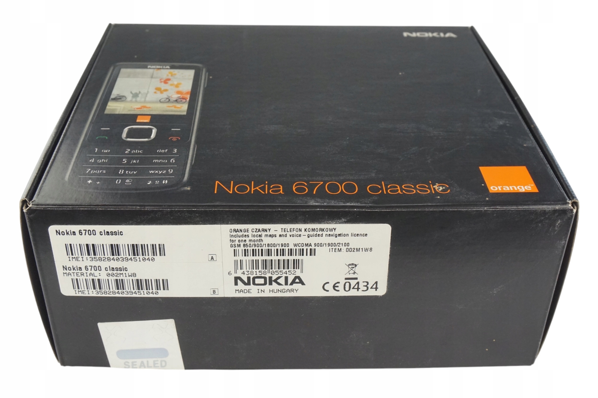 Telefon komórkowy Nokia 6700 Classic 16 MB / 16 MB 3G czarny • Cena ...