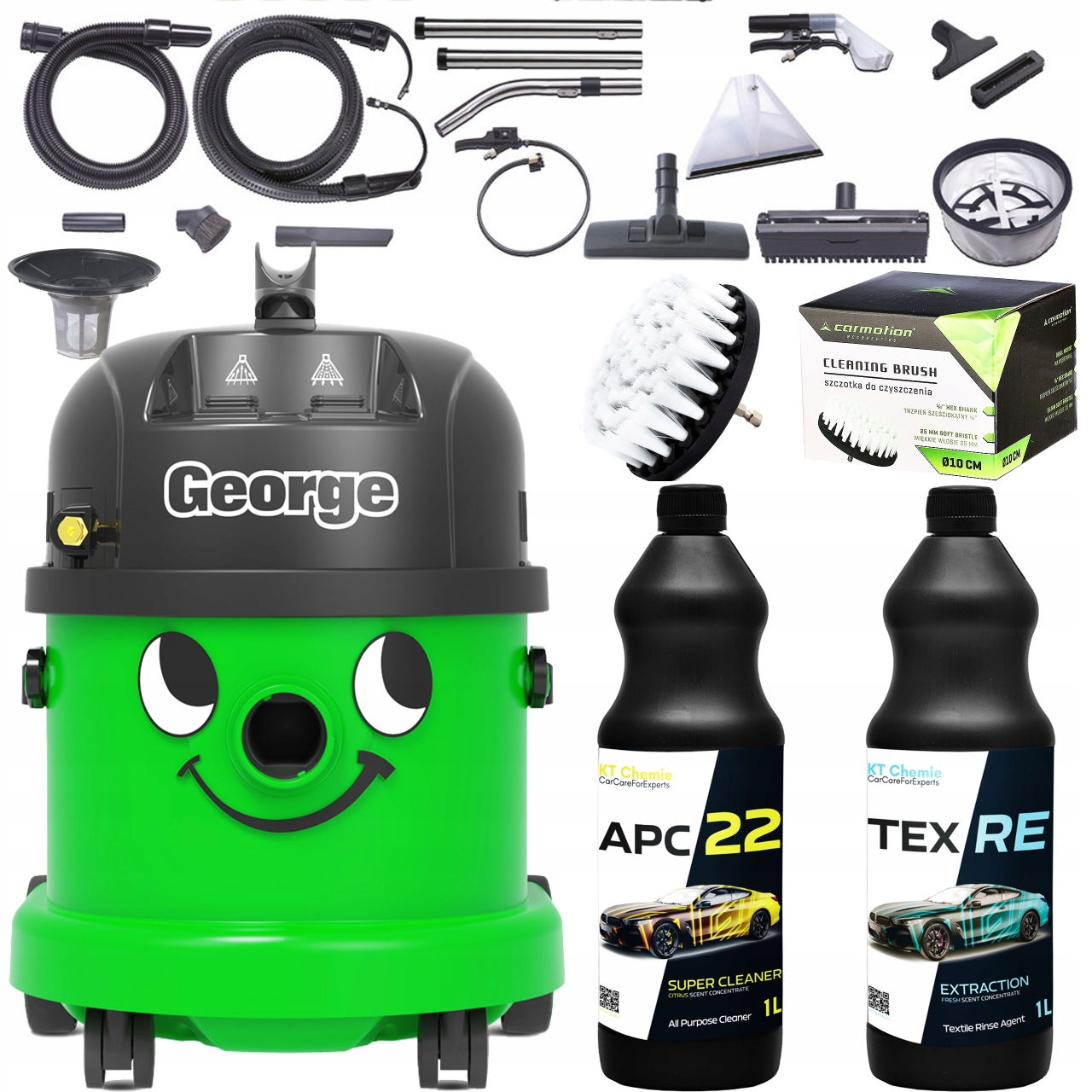 Odkurzacz piorący do tapicerki dywanów PROFESJONALNY NUMATIC George PRO ...