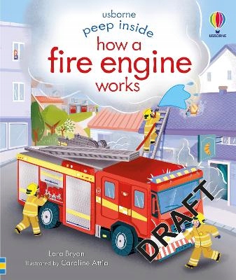 Usborne How a Fire Engine Works - Niska cena na Allegro