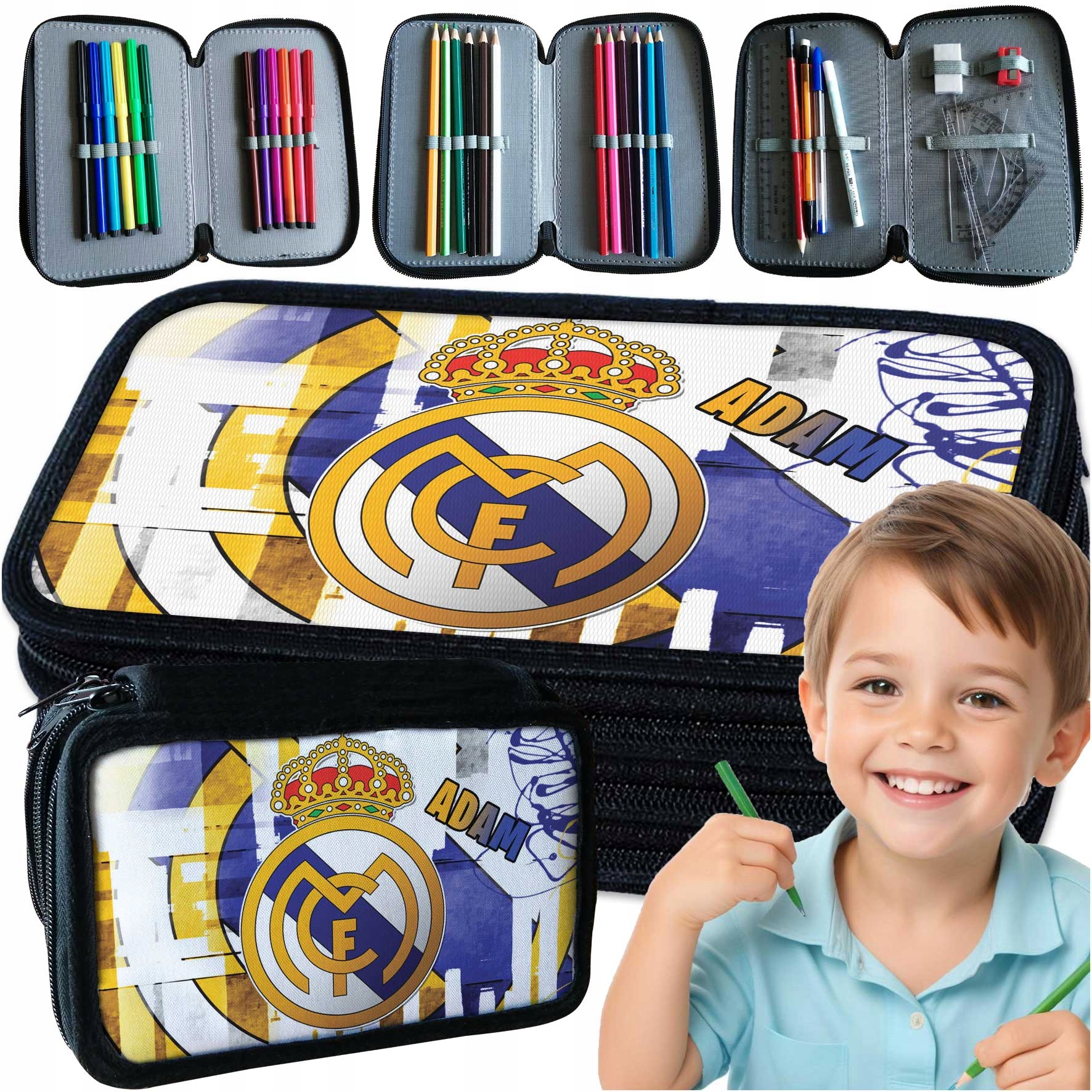 Piórnik Szkolny Real Madryt - Niska cena na Allegro