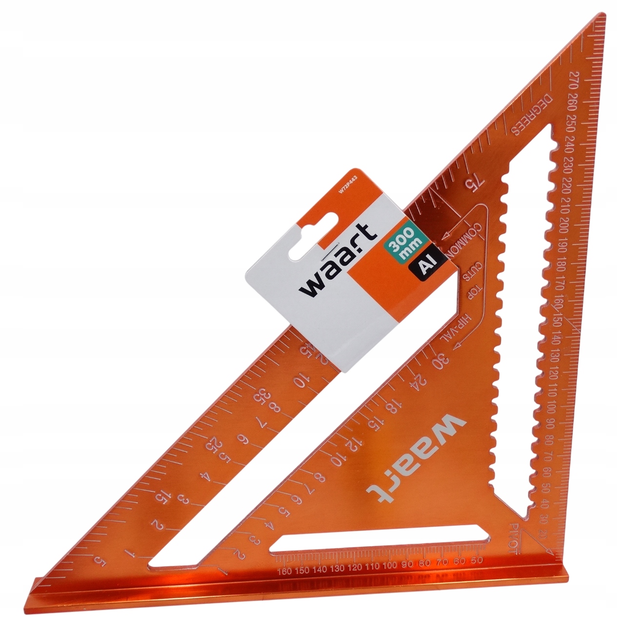 Kątownik stolarski ciesielski dekarski budowlany aluminiowy DUŻY 305mm ...