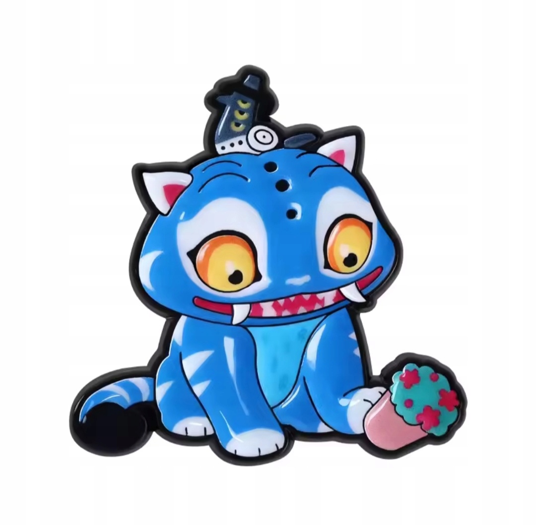 Metalowa Emaliowana Przypinka - Derpy Tiger z "K-popowe łowczynie ...