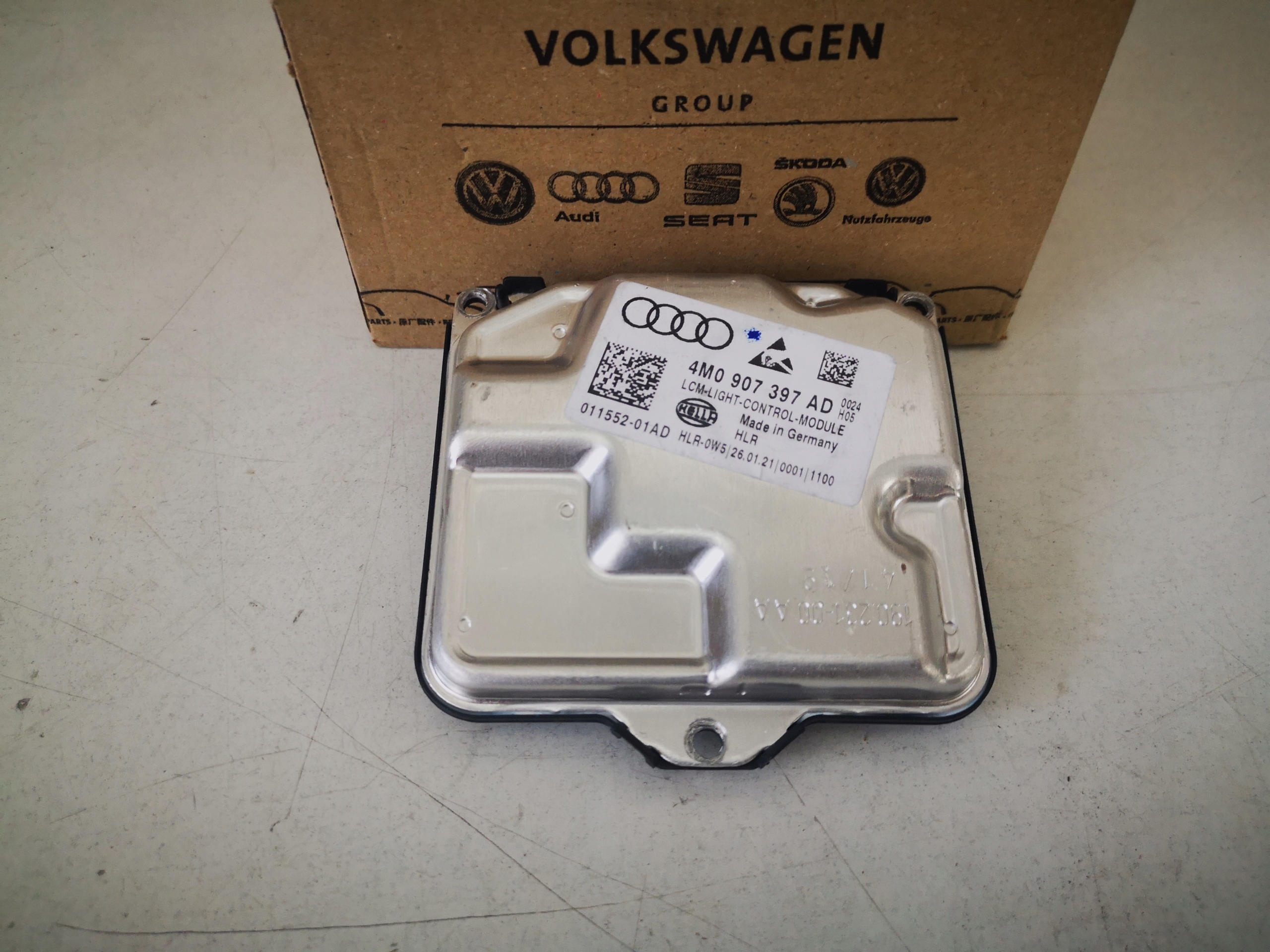 PRZETWORNICA MODUŁ LED AUDI A4 B9 A5 Q7 4M0907397AD za 295 zł z Brwinów ...