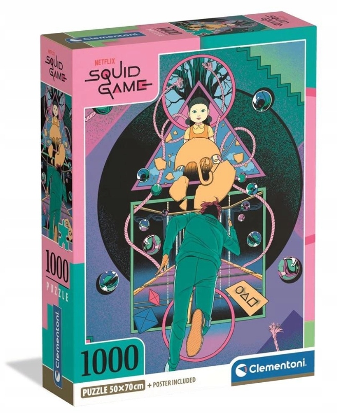 Squid Games Puzzle - Niska cena na Allegro