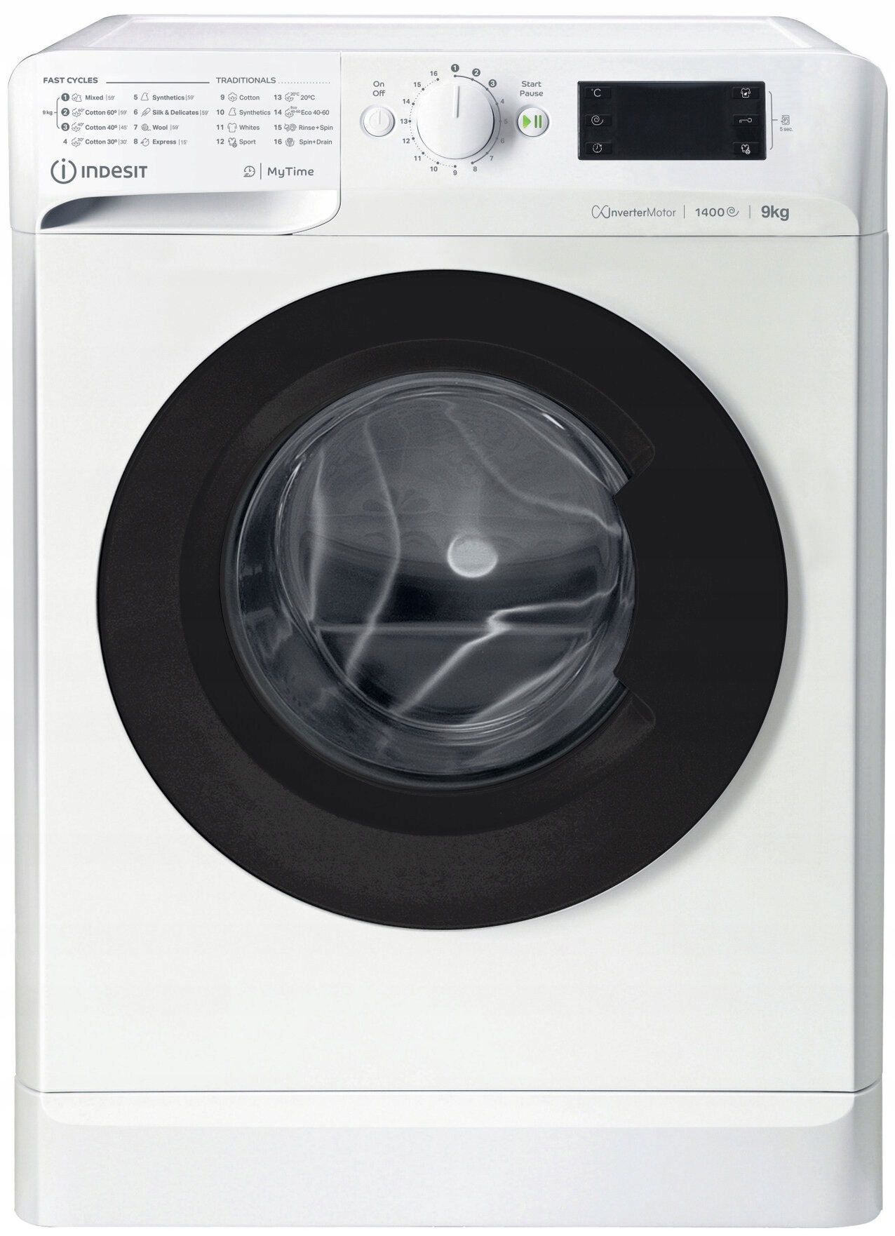 Pralka INDESIT MTWE 91495 WK EE 9kg 1400 obr B • Opinie - Allegro