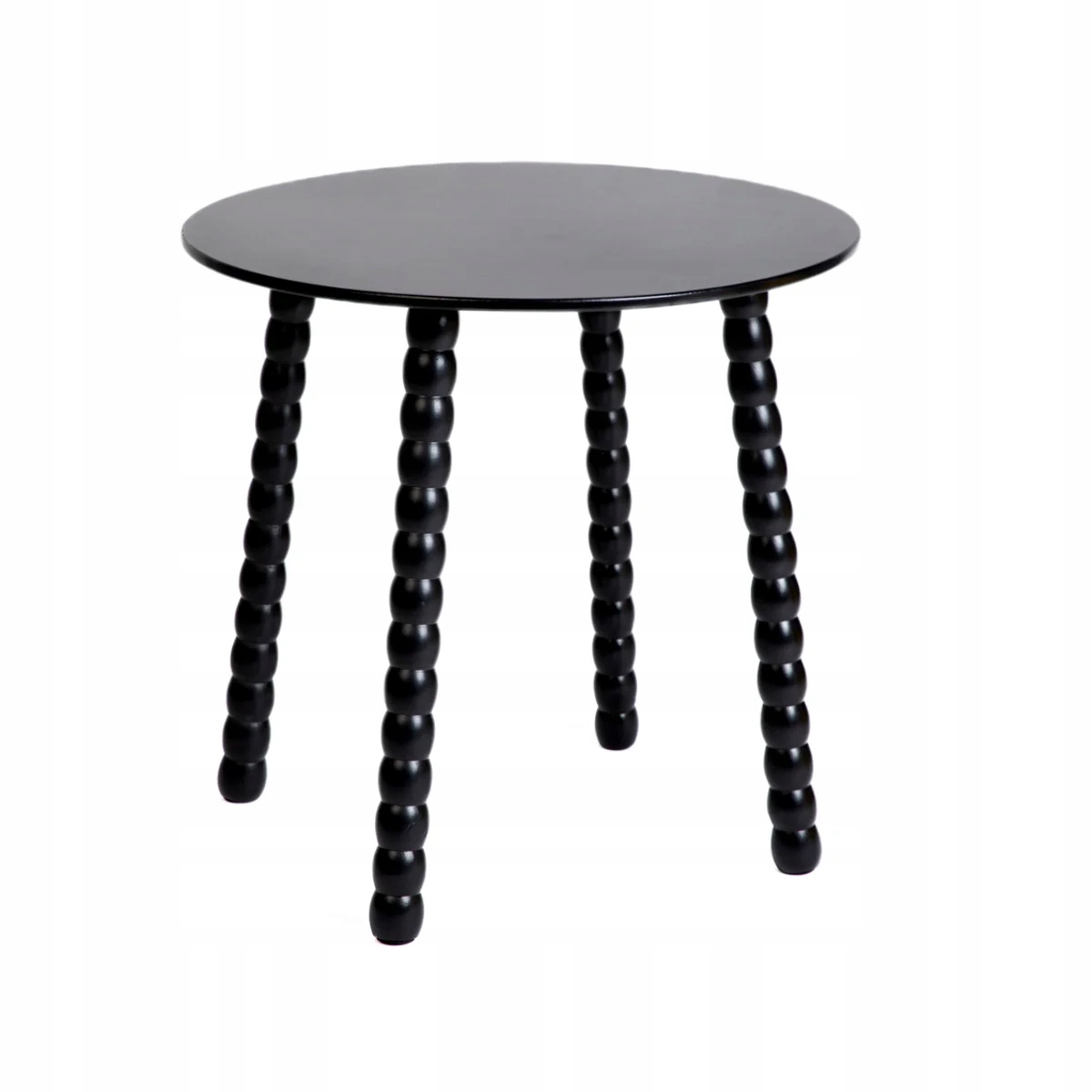 Stolik kawowy RESLE czarny 40x40x40 cm HOMLA (5904183894584) • Cena ...