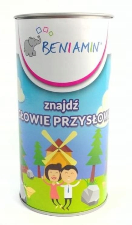 Gra planszowa Przysłowia W Tubie BENIAMIN - Stan: Nowy 25.00PLN ...