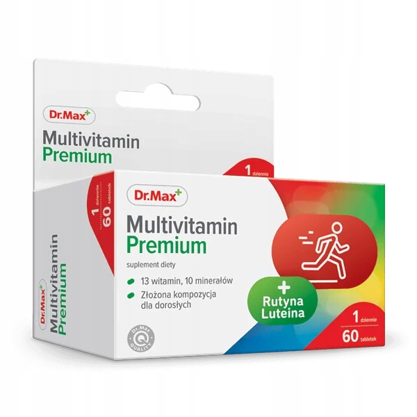 Dr.Max Multivitamin Premium 60 tabletek (8595566414443) • Cena, Opinie ...