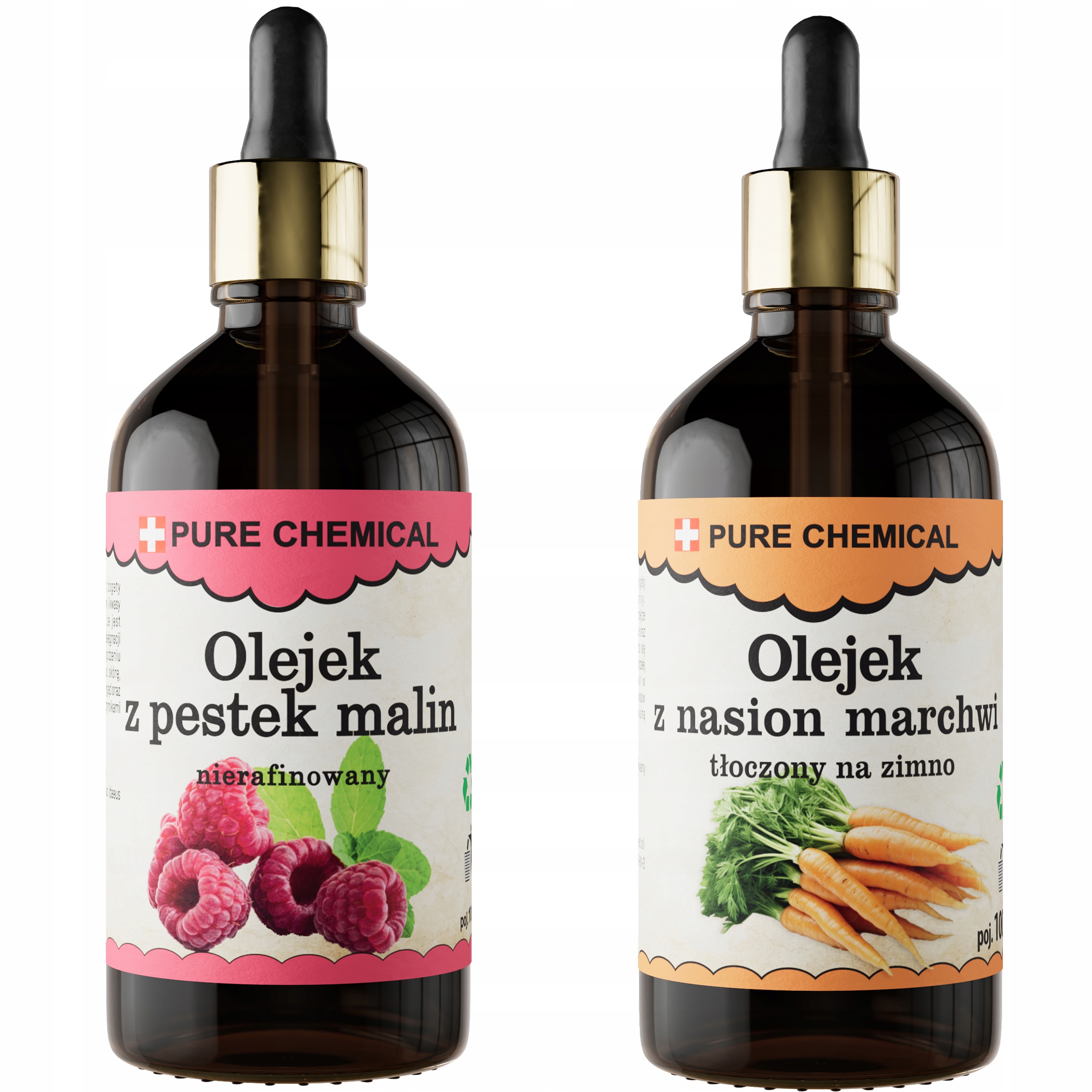 Olej z pestek malin nierafinowany Pure Chemical 100ml (5901138043431) • Cena, Opinie • Olejki ...