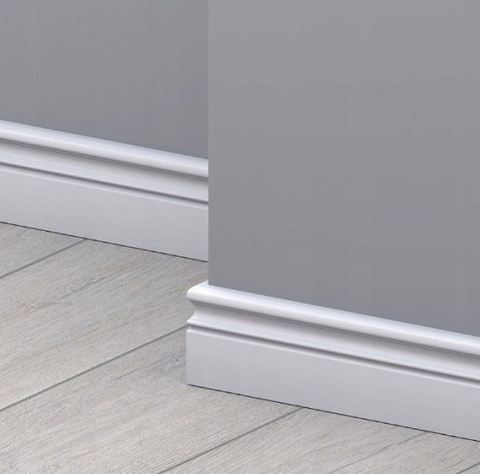 LISTWA MDF LEPD-9002 80mm Krono BIAŁA OKLEINA!!! (5907587422667) • Cena ...