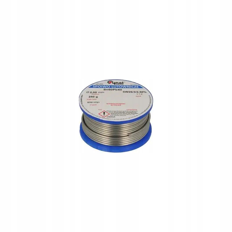 Cyna 2,00/250g/spoiwo LC60-SW26 Cynel - Sklep, Opinie, Cena w Allegro