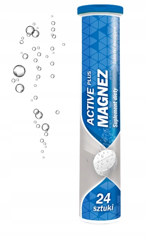 Active Plus Suplement diety magnez 96 g (24 sztuki) • Cena, Opinie ...