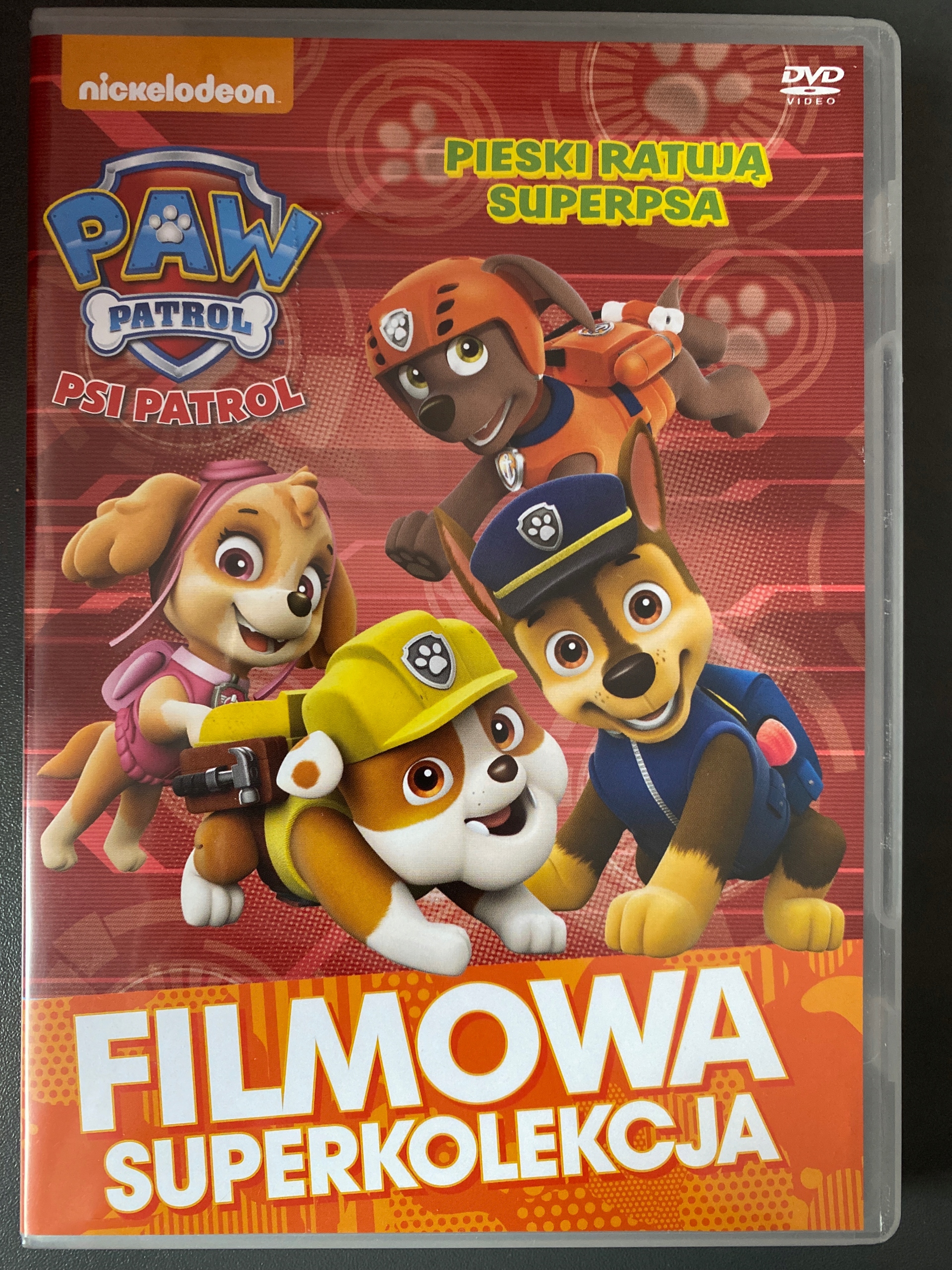 PSI PATROL -PIESKI RATUJĄ SUPERPSA płyta DVD 15026683436 - Sklepy ...