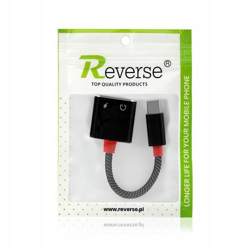 Adapter Reverse USB-C na USB-C i Jack 3,5mm czarny - porównaj ceny ...