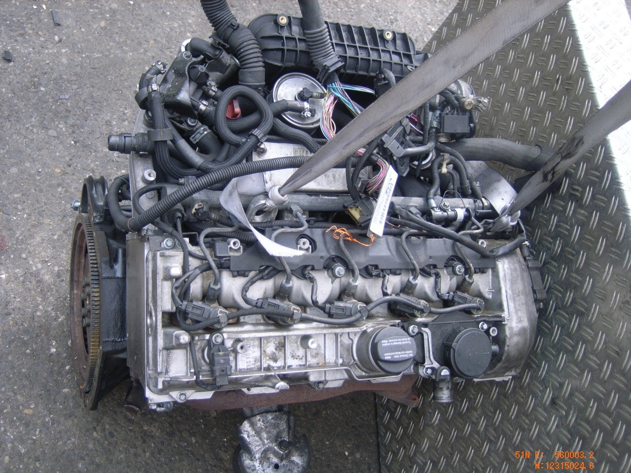 Silnik komplet Mercedes Sprinter 316 cdi 2.7 Eklasa OM 612.981 01r brak ...