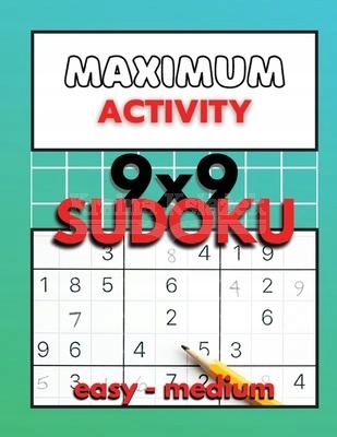 Maximum Activity 9x9 Sudoku easy to medium: (12849340816) | Książka Allegro