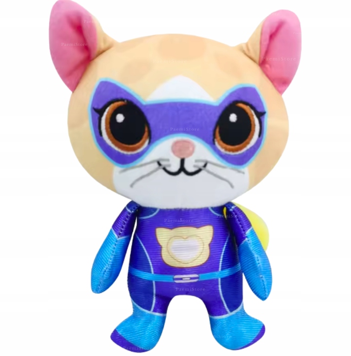 MASKOTKA MAX MAKS SUPER KOTY 18cm PLUSZOWA PLUSZAK KOT SUPERKITTIES ...