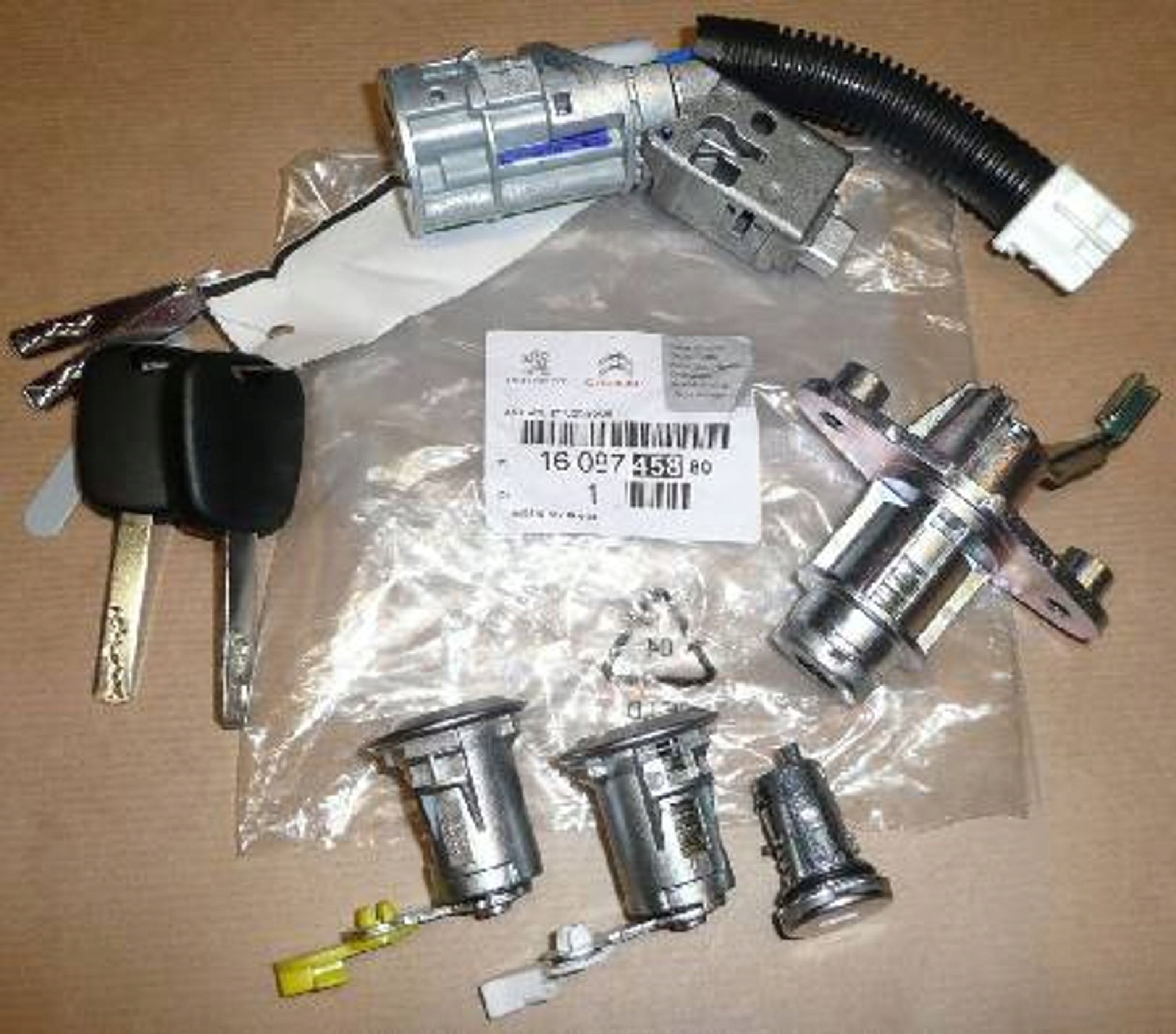 STACYJKA + KPL. ZAMKÓW CITROEN C1 1608745880 • Cena, Opinie - Allegro