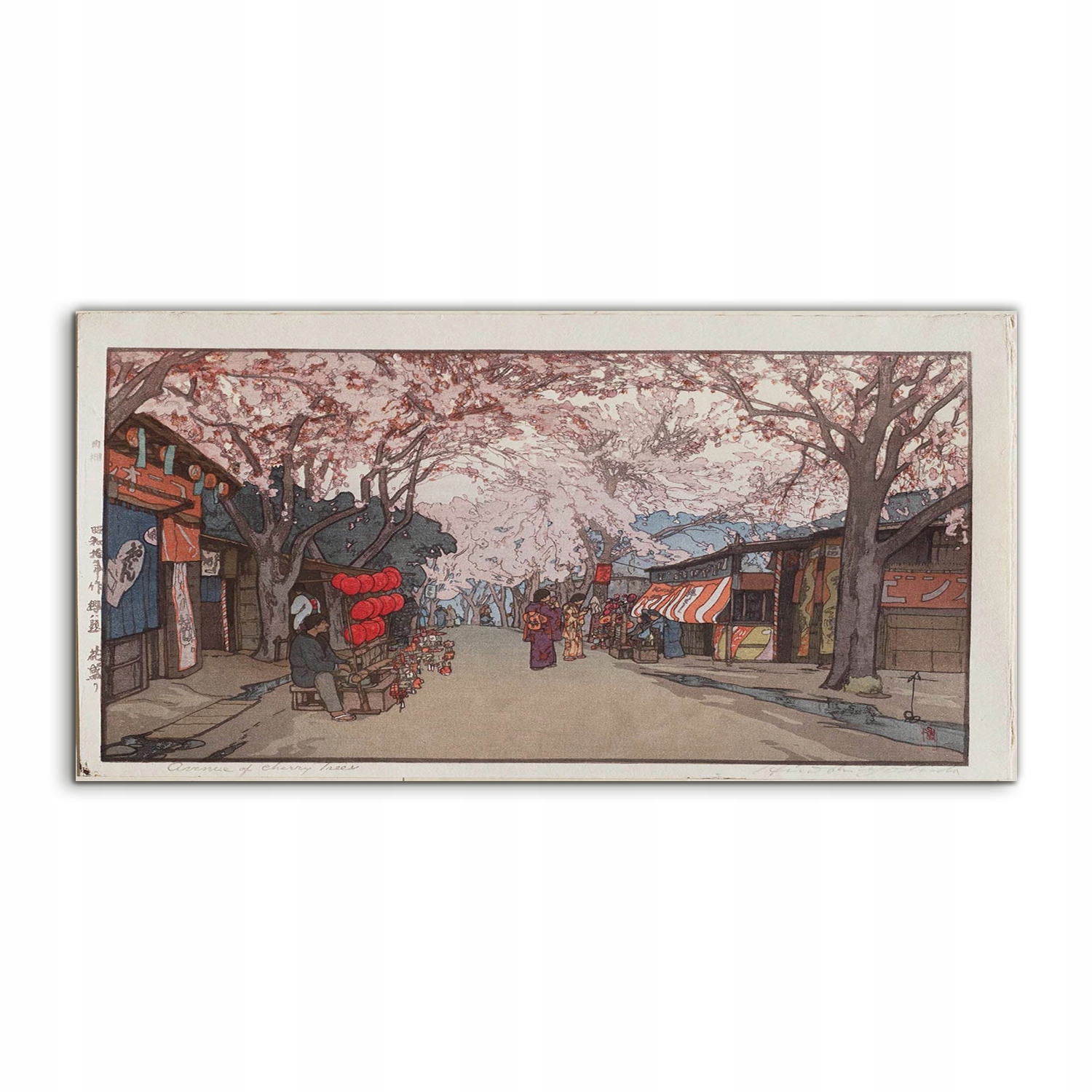 Fotoobraz s fotografií Alej stromu Višeň 140 x 70 cm za 1649.00CZK ...