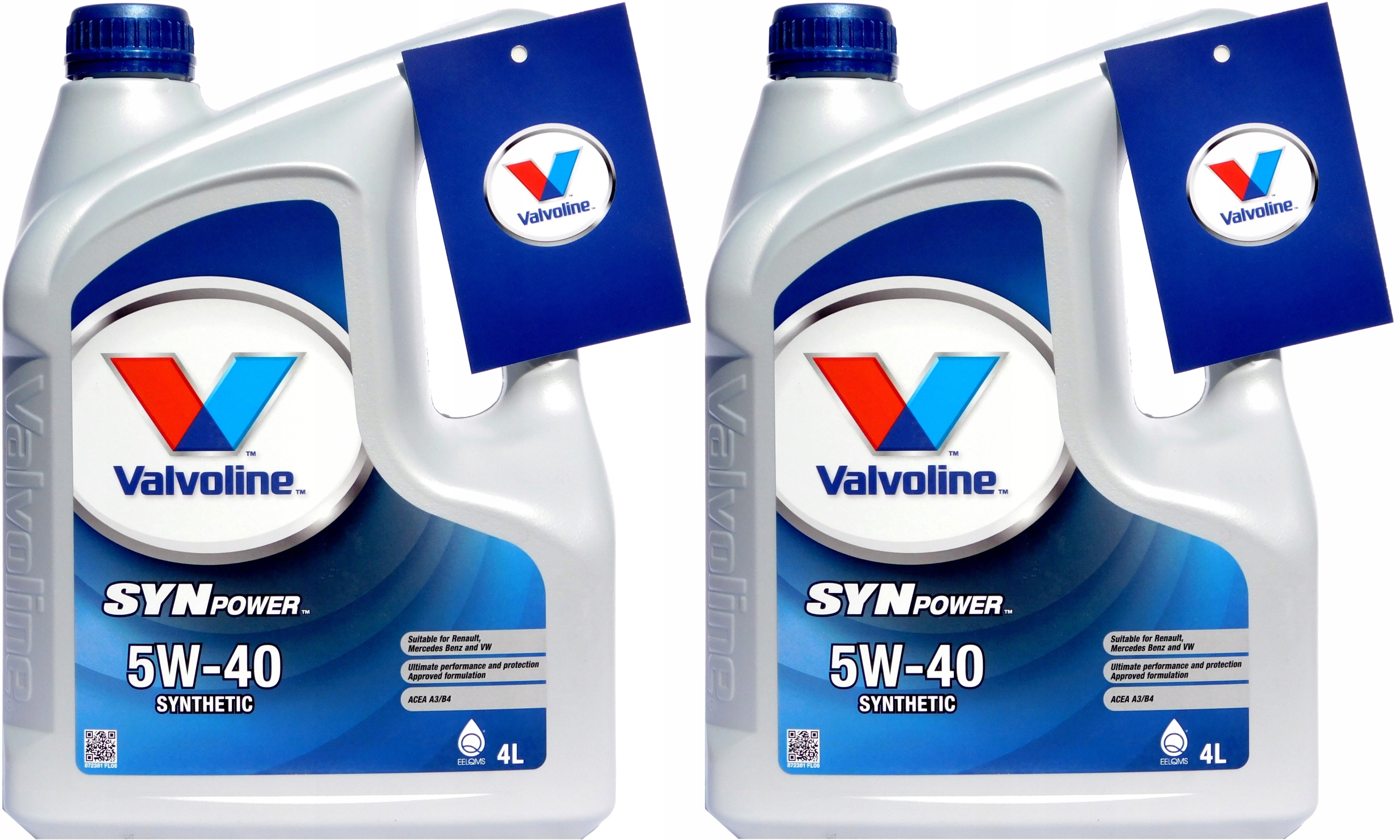 VALVOLINE SynPower 5w40 8L оригинал свежий новый купить на Avtoex из ...