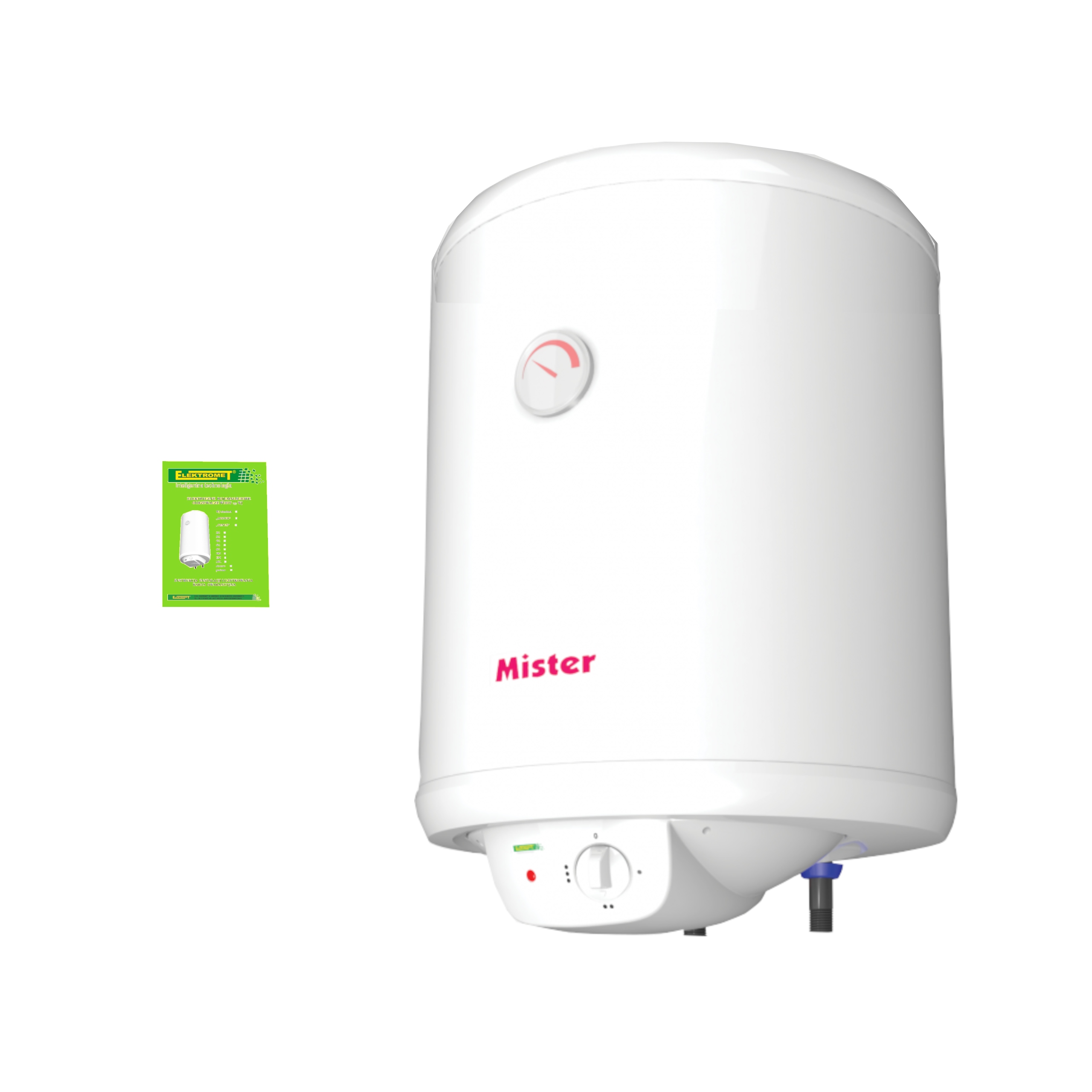 BOJLER OGRZEWACZ ELEKTRYCZNY WODY WISZĄCY ŚCIENNY TERMA 50L GRZAŁKA 1500W (5903538203330) • Cena ...