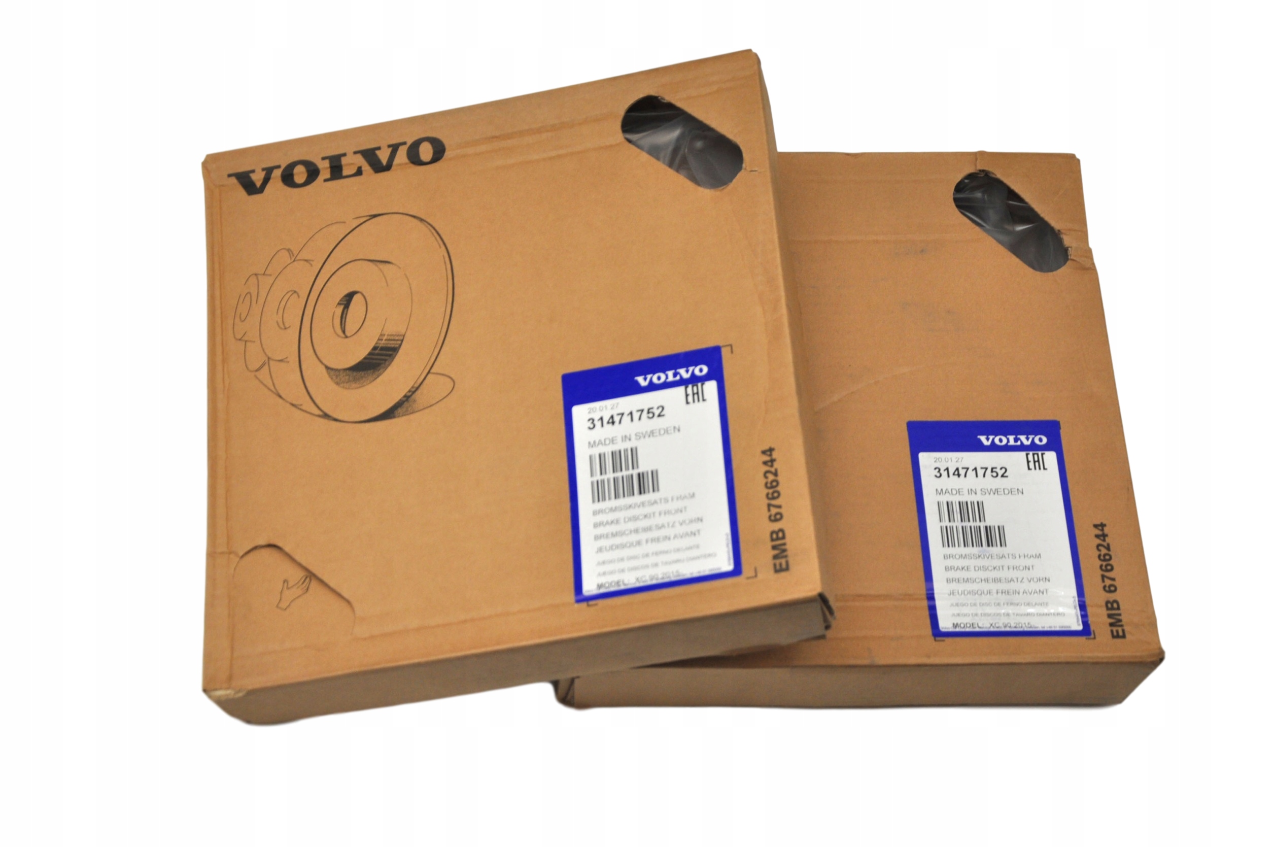 Volvo OE 31471752 tarcze hamulcowe za 1377.99PLN z Bielany Wrocławskie ...