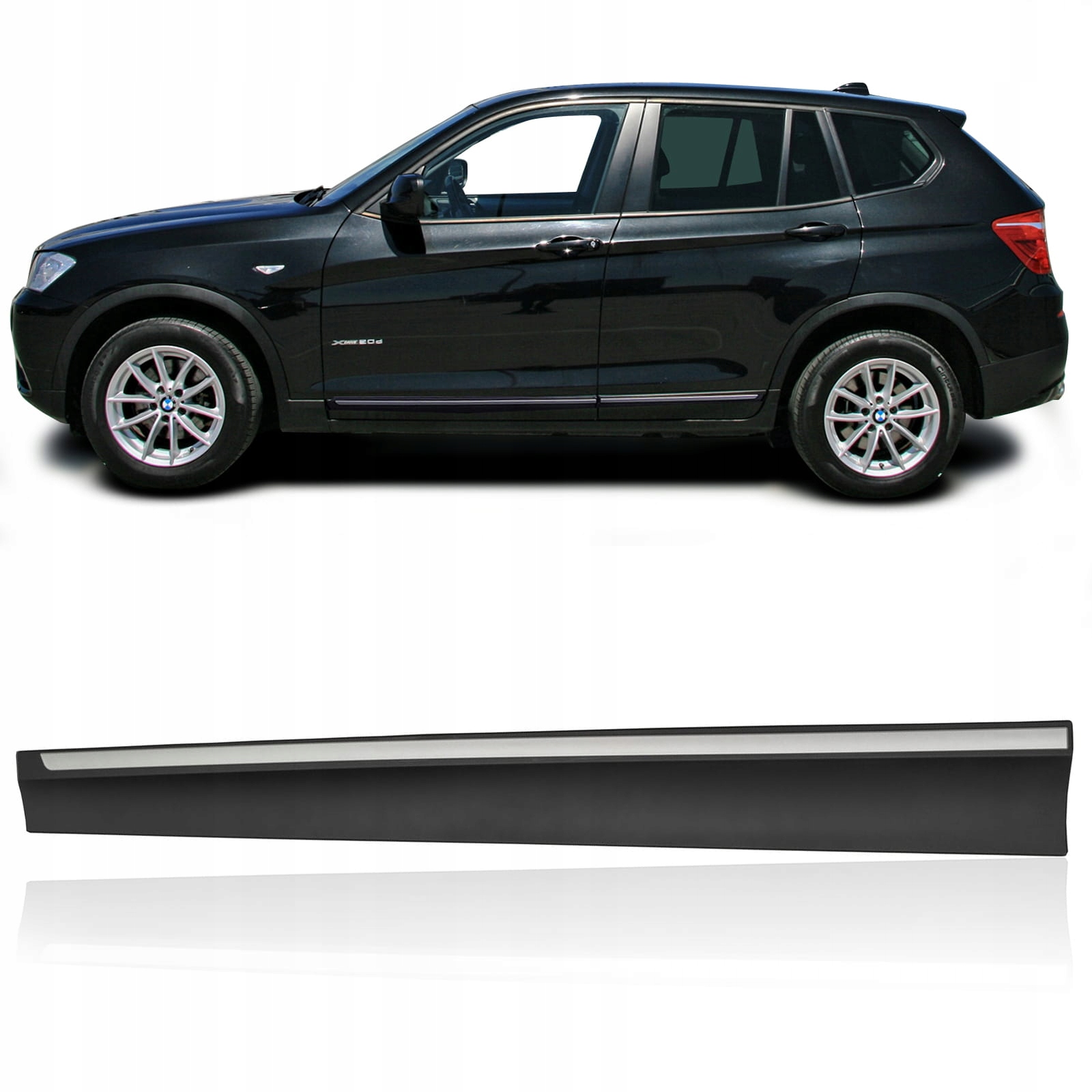 BMW X3 F25 LISTWA PRZEDNICH DRZWI LEWA 51137220609 5905226072839 za 207 ...
