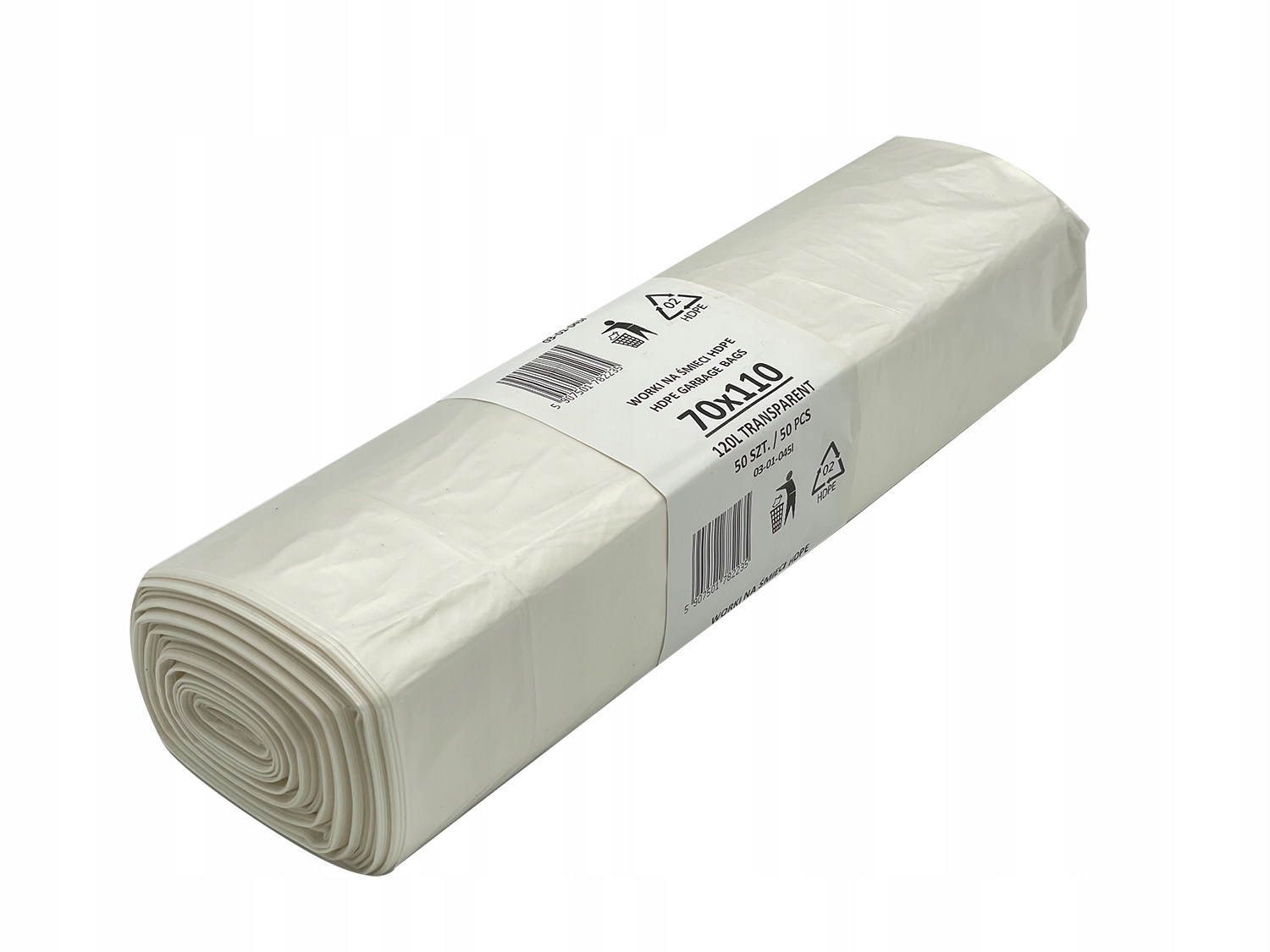 Worki na Śmieci 120l 50szt - Niska cena na Allegro