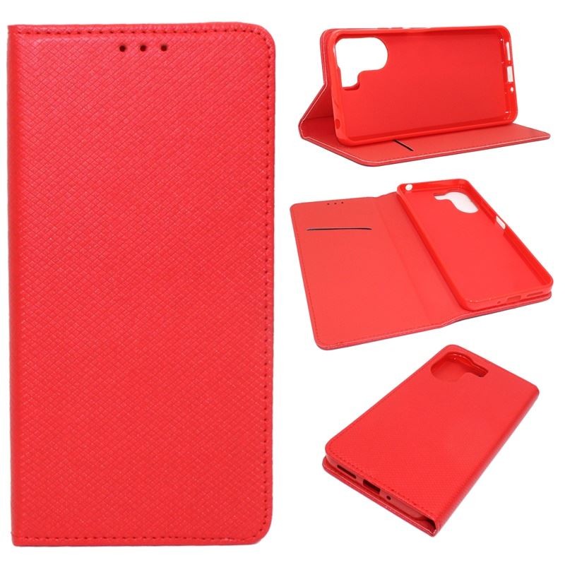 Etui do Xiaomi Redmi 13C POCO C65 Smart Magnet czerwone Pokrowiec ... Etui do Xiaomi Redmi 13C POCO C65 Smart Magnet czerwone Pokrowiec ...