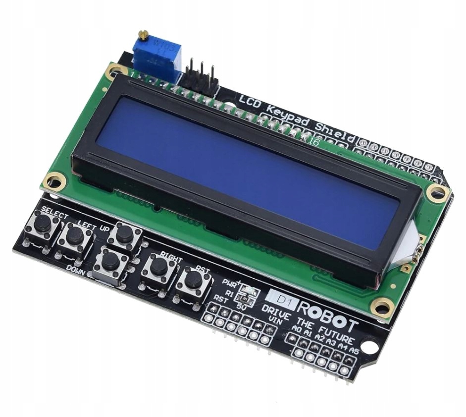 029 Wyświetlacz 2x16 1602 Keypad Shield Arduino • Cena, Opinie - Allegro